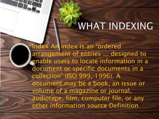 2020 Book indexing Report | PPT