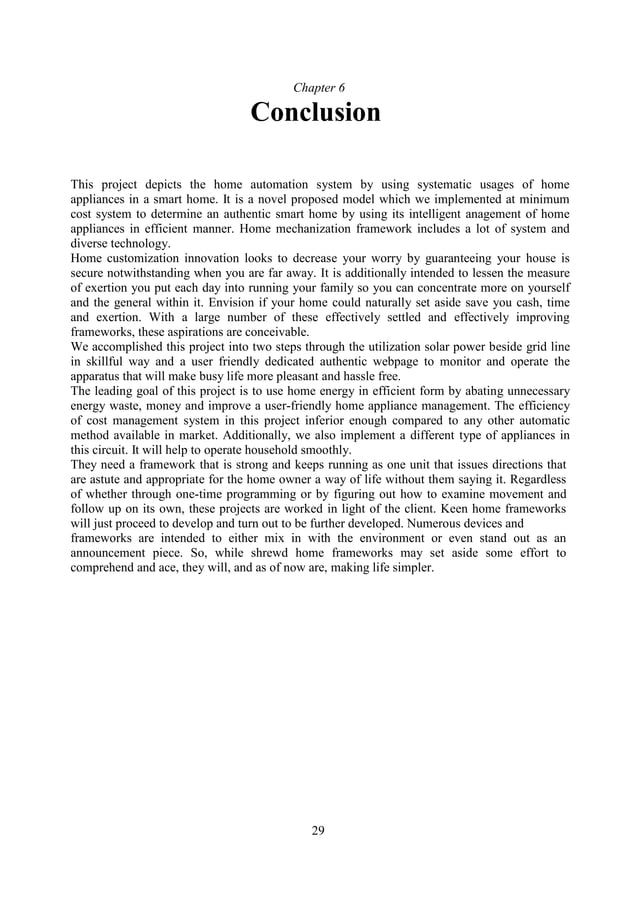 IOT - Thesis Report about Home Automation System | PDF | Internet | Computing