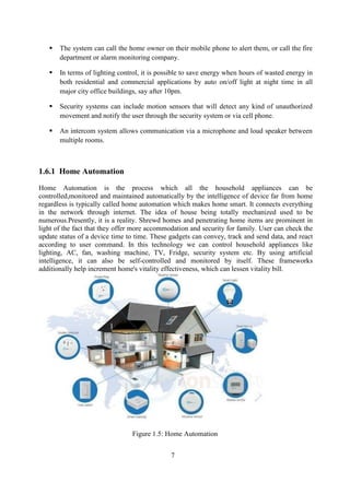 IOT - Thesis Report about Home Automation System | PDF