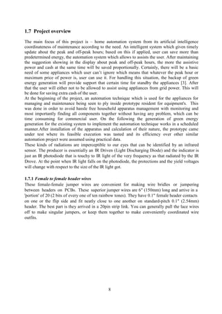 IOT - Thesis Report about Home Automation System | PDF