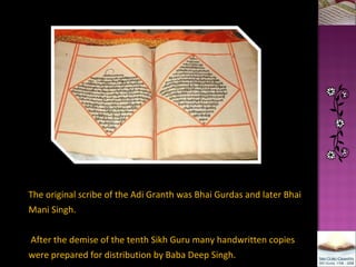 Sri Guru Granth Sahib Jee | PPT | Sikhism | Religion & Spirituality