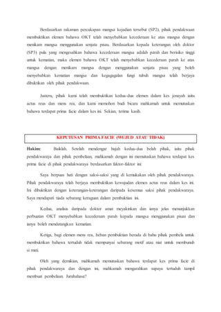 CONTOH SKRIP MOCKTRIAL OLEH FINAL YEAR UUM STUDENT | DOCX