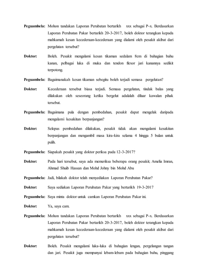 CONTOH SKRIP MOCKTRIAL OLEH FINAL YEAR UUM STUDENT | DOCX