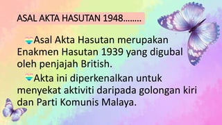 AKTA HASUTAN & ISA | PPTX