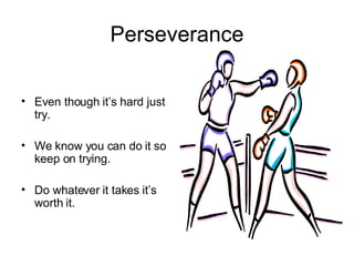 Final Slides Perseverance | PPT
