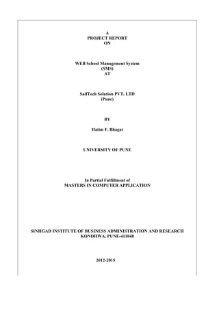 School management System | DOC