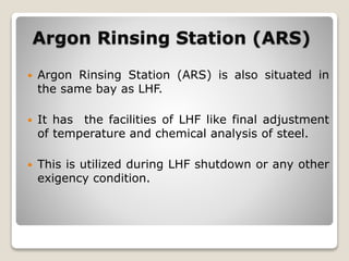 Steel Melting Shop (SMS) | PPTX