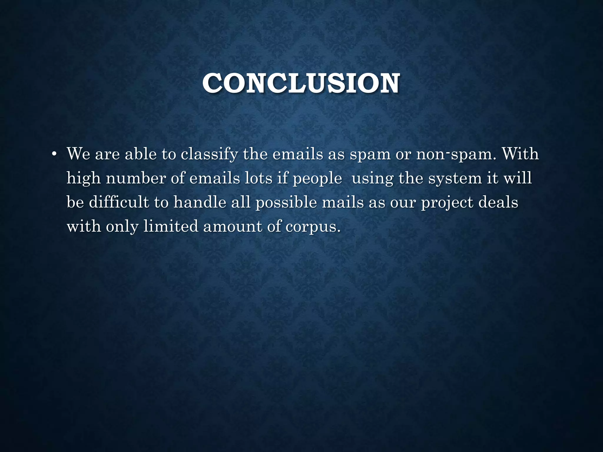 Final spam-e-mail-detection | PPTX