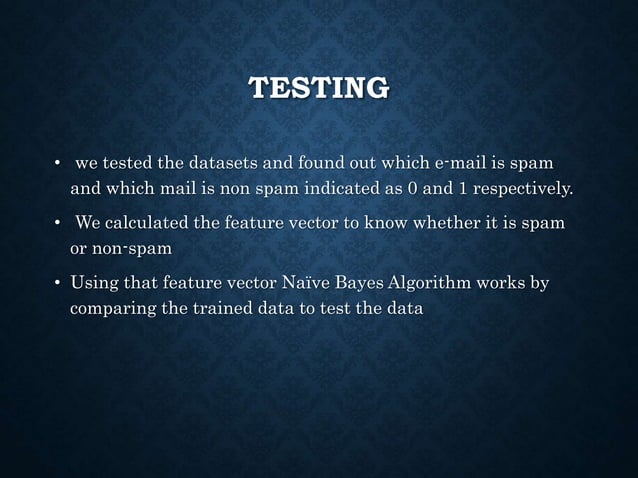Final spam-e-mail-detection | PPTX