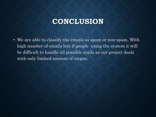 Final spam-e-mail-detection | PPTX