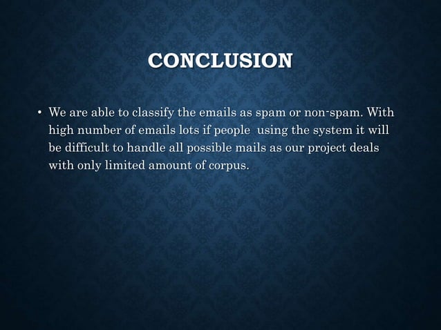 Final spam-e-mail-detection | PPTX