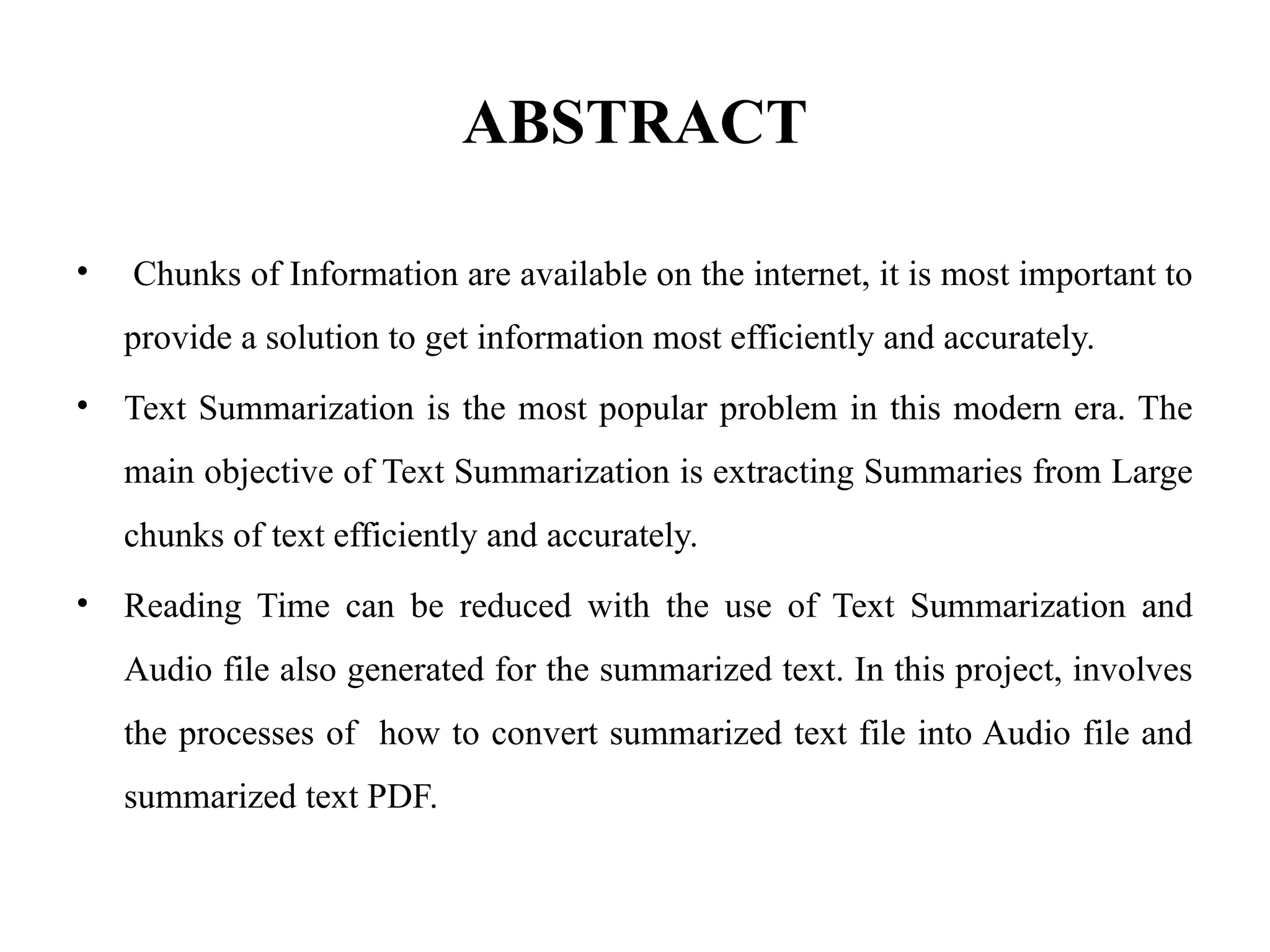 Final-speech based text summarizers.pptx