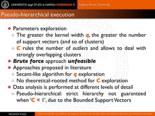 State-of-the-art Clustering Techniques: Support Vector Methods and ...