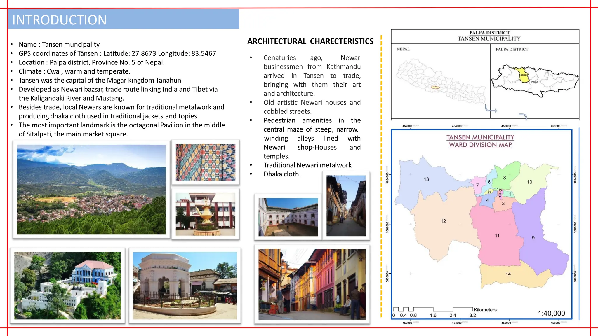 TANSEN MUNICIPALITY GIS PRESENTATION SHEET | PDF