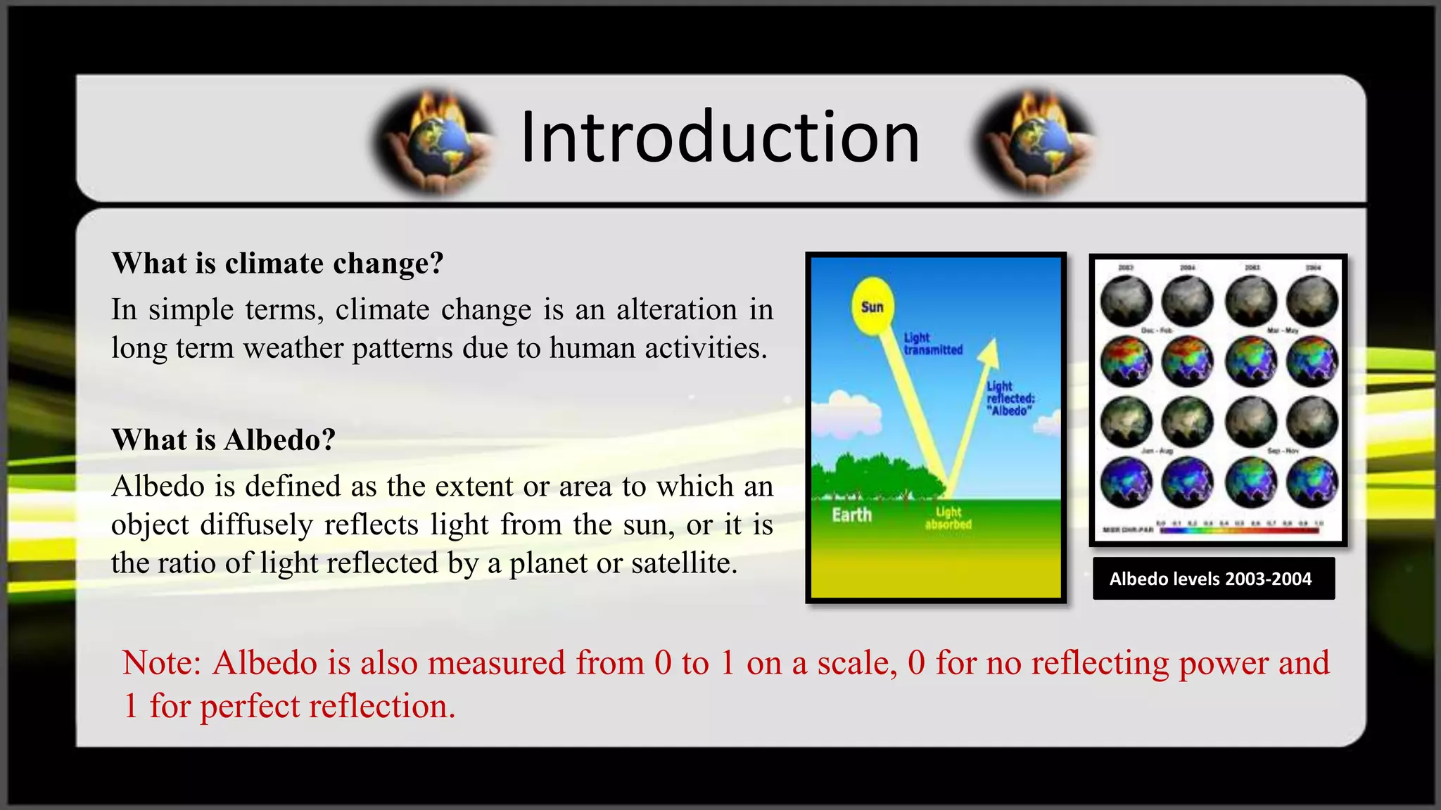 Final the albedo effect | PPTX