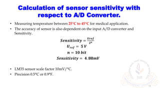Senior Project Student's Presentation on Body Temperature Monitoring | PPT