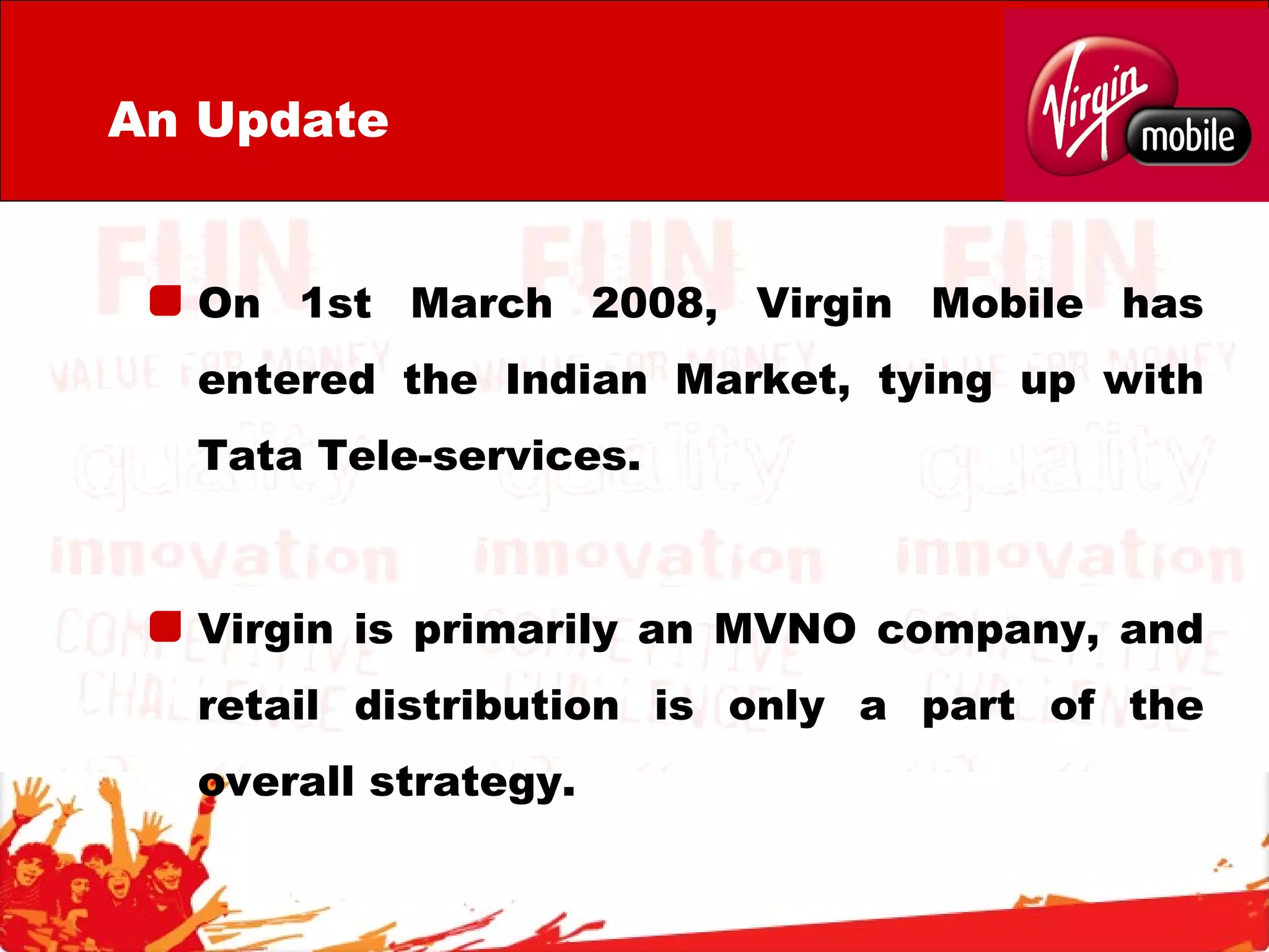 Virgin Mobile India Strategy | PPT