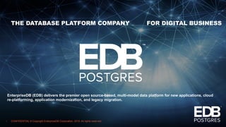 EDB Failover Manager - Features and Demo | PDF