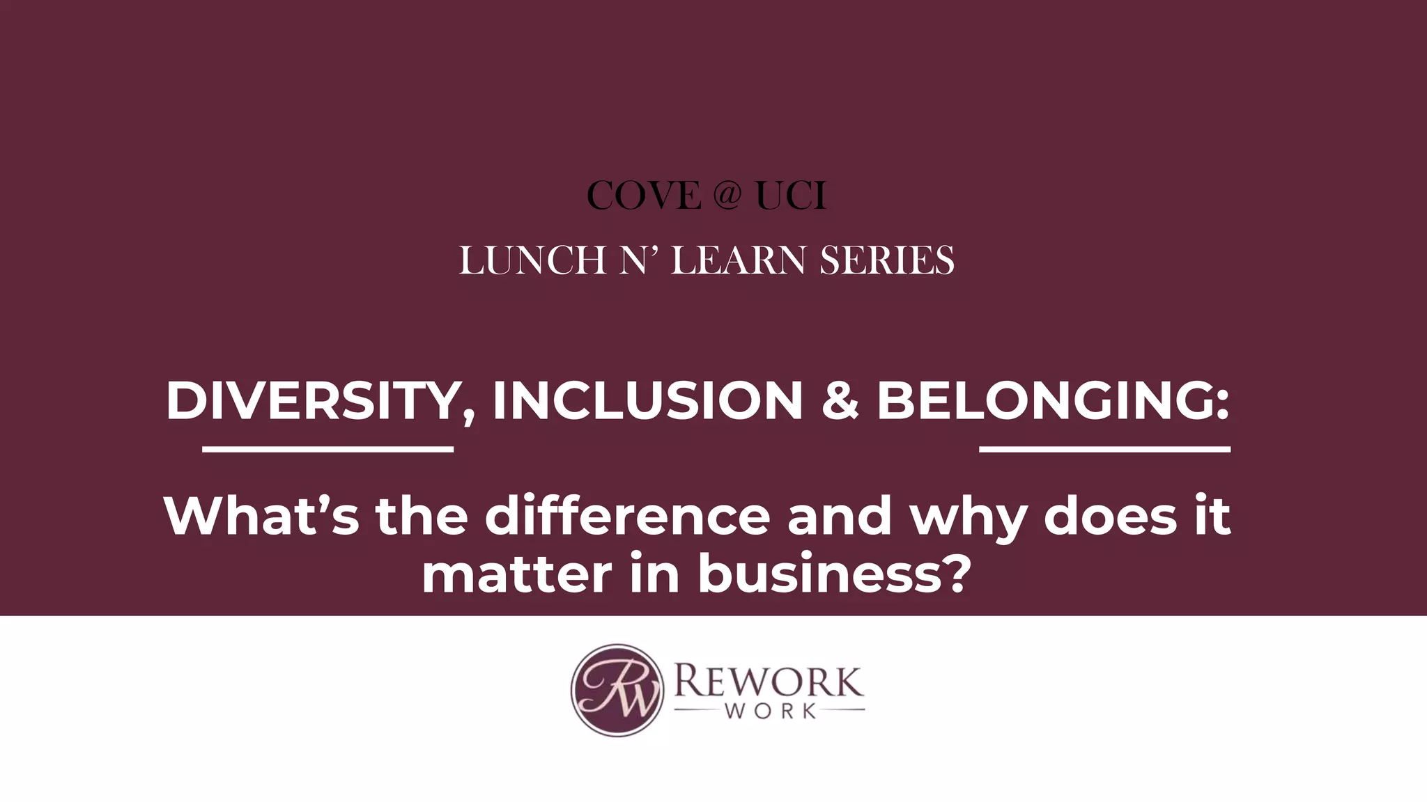 Diversity, Inclusion & Belonging: What’s the Difference and Why Does it ...