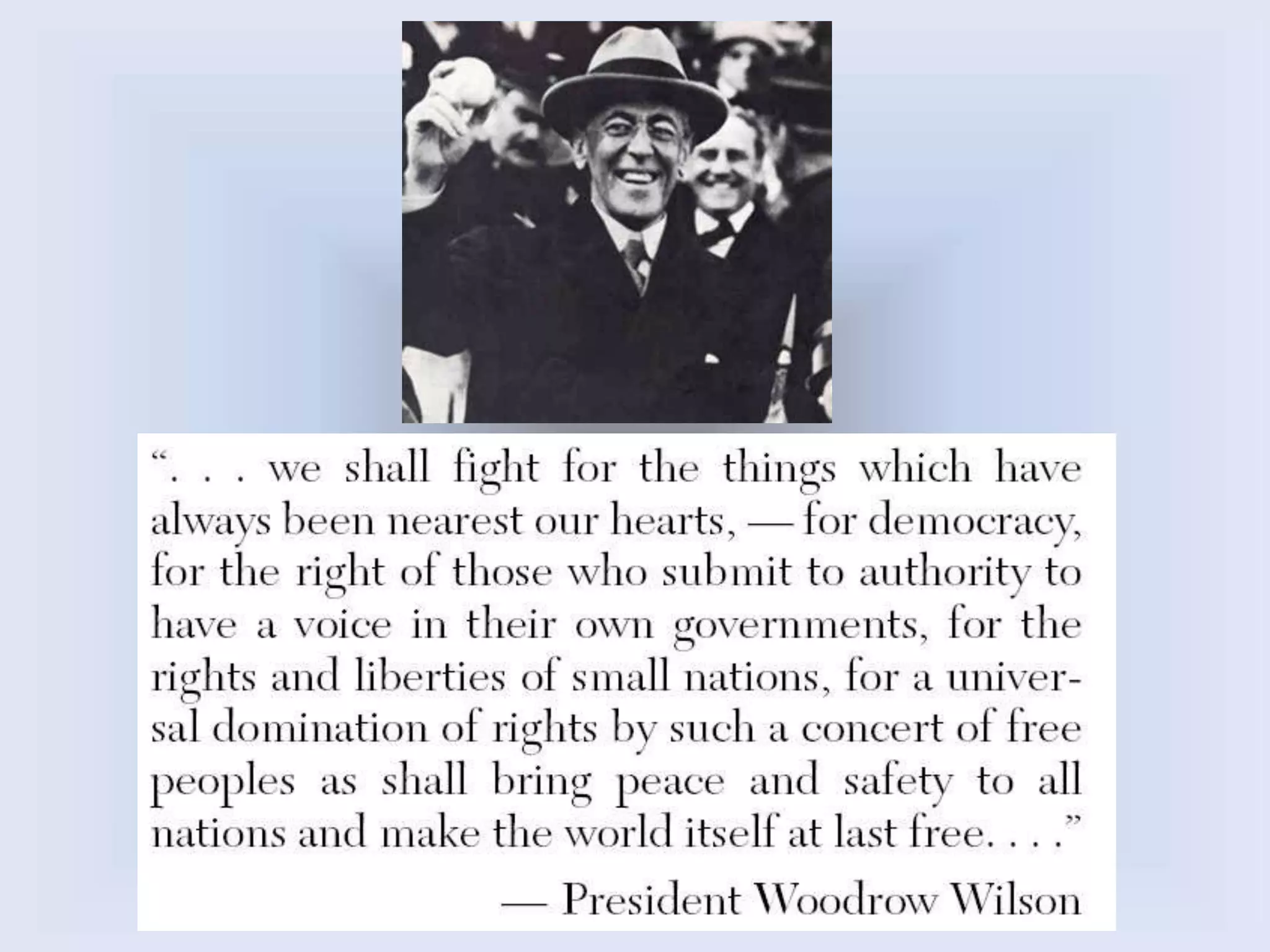 Woodrow Wilson's 14 Points | PPTX