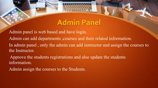 Final year-project "Smart Sessional System with QR Code" | PPTX