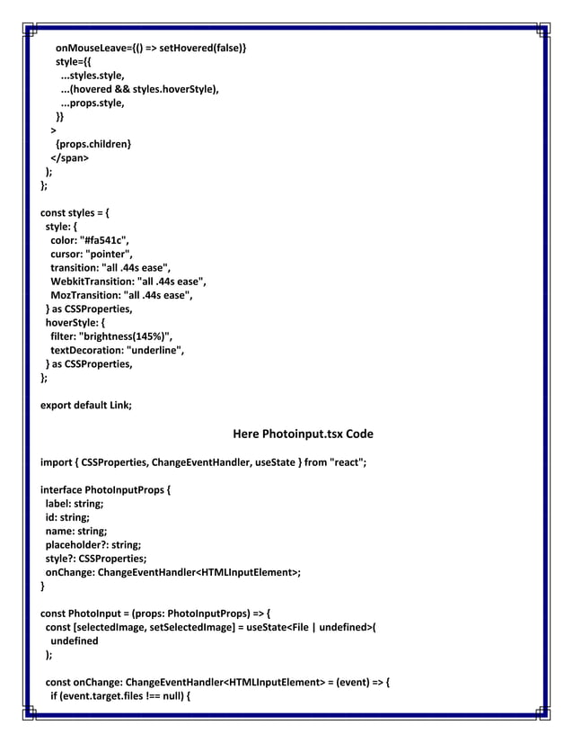 final-year-project-report : E- learning platform integrated with AI | PDF
