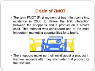 ZMOT : Zero Moment of Truth marketing 2013 | PPT