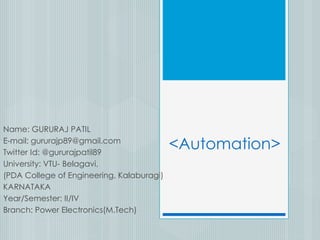 Automation | PPT