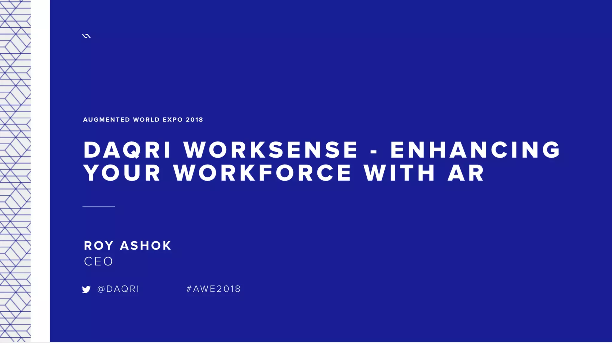 Roy Ashok (Daqri): DAQRI Worksense – Enhancing your Workforce with AR | PDF