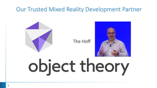 Scott Aldridge (CDM Smith): Leveraging MR to Transform Design ...