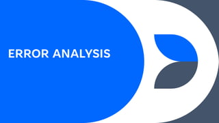 Error analysis and remedial teaching, Error analysis | PDF