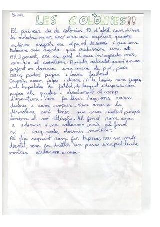 Colònies "El Collell" | PDF