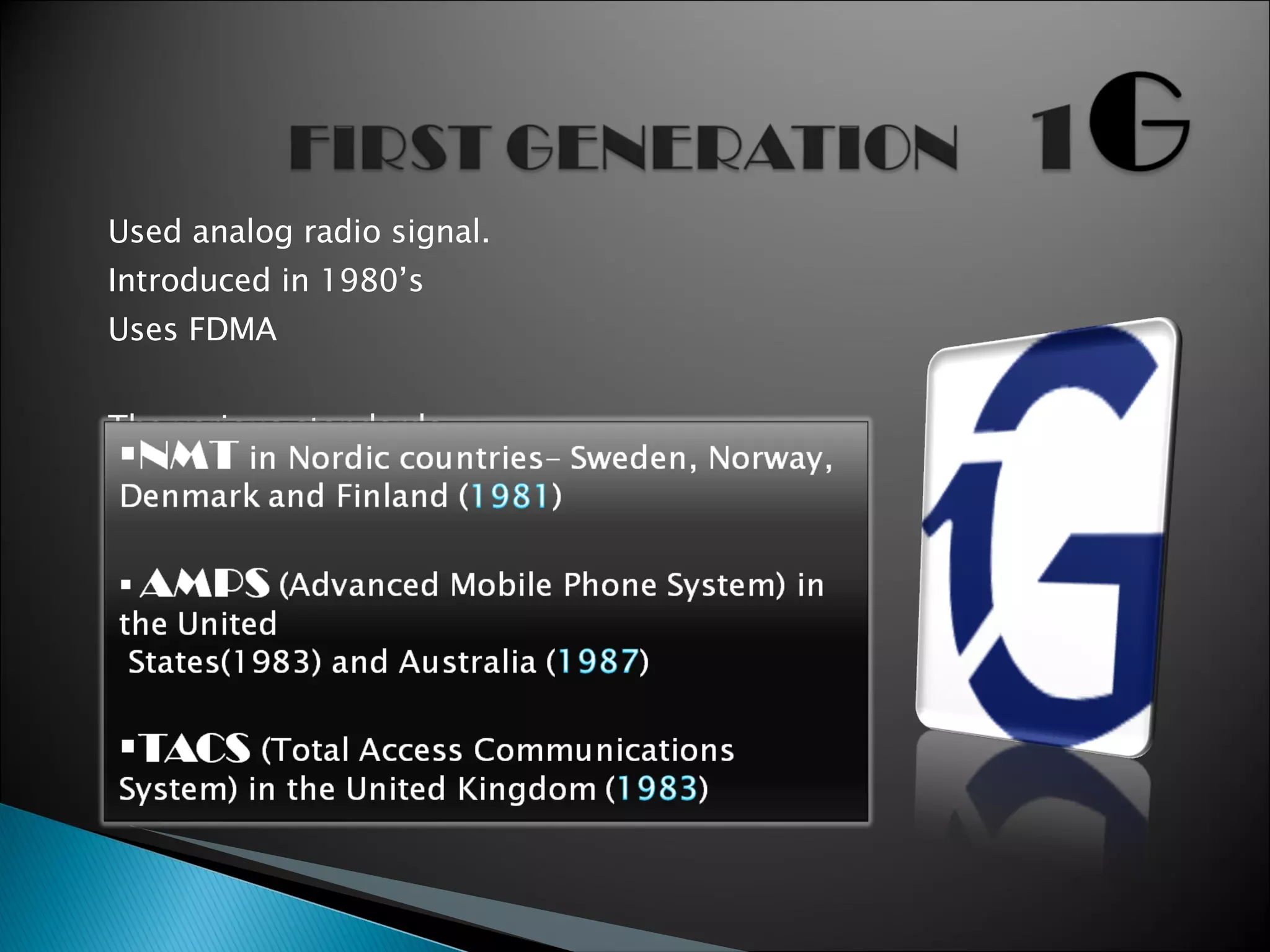 different generation of wireless communication | PPT