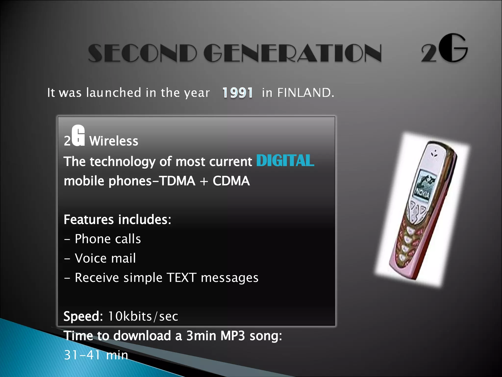 different generation of wireless communication | PPT
