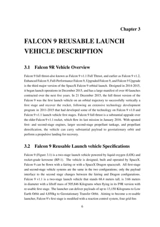 SpaceX's Falcon 9 Reusable Launch Vehicle | PDF