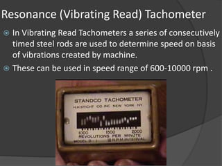 Tachometer | PPTX