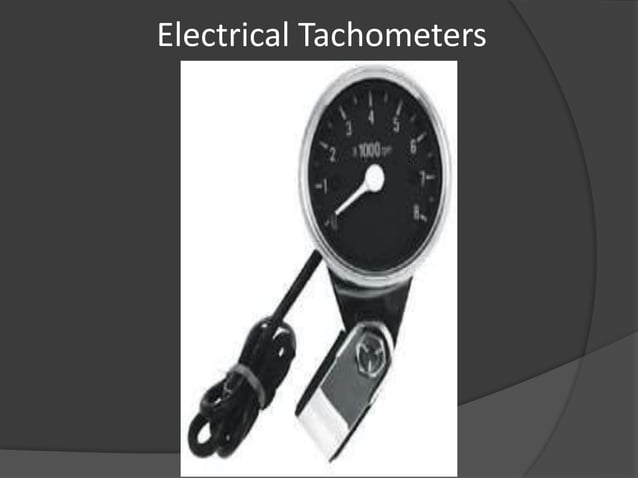 Tachometer | PPTX | Physics | Science