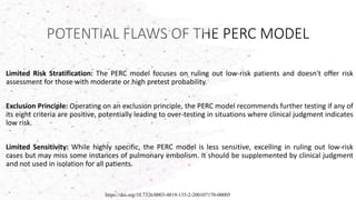 Clinical decision support tool for pulmonary embolism | PPT