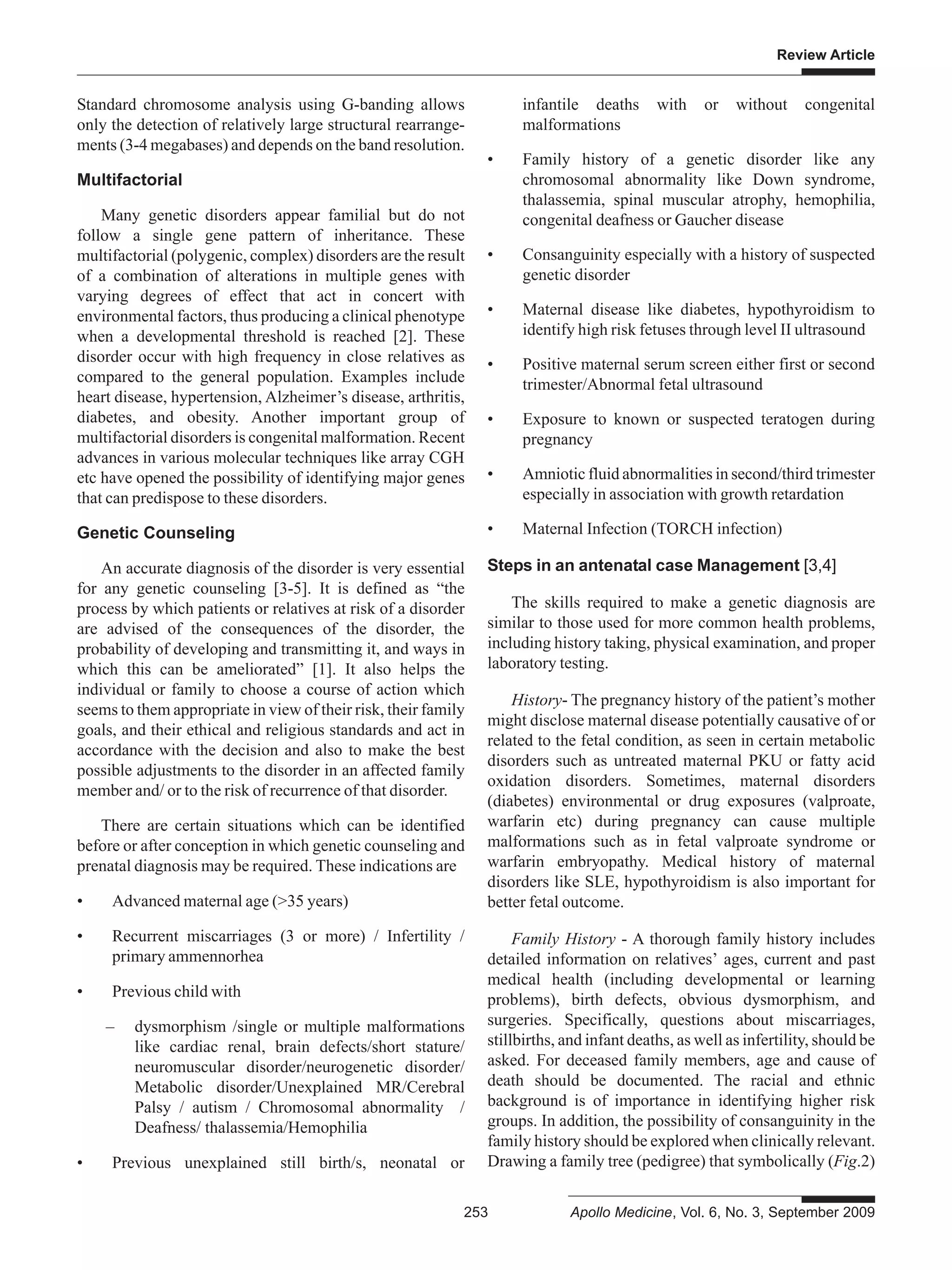 Essential Genetics for Obstetricians | PDF