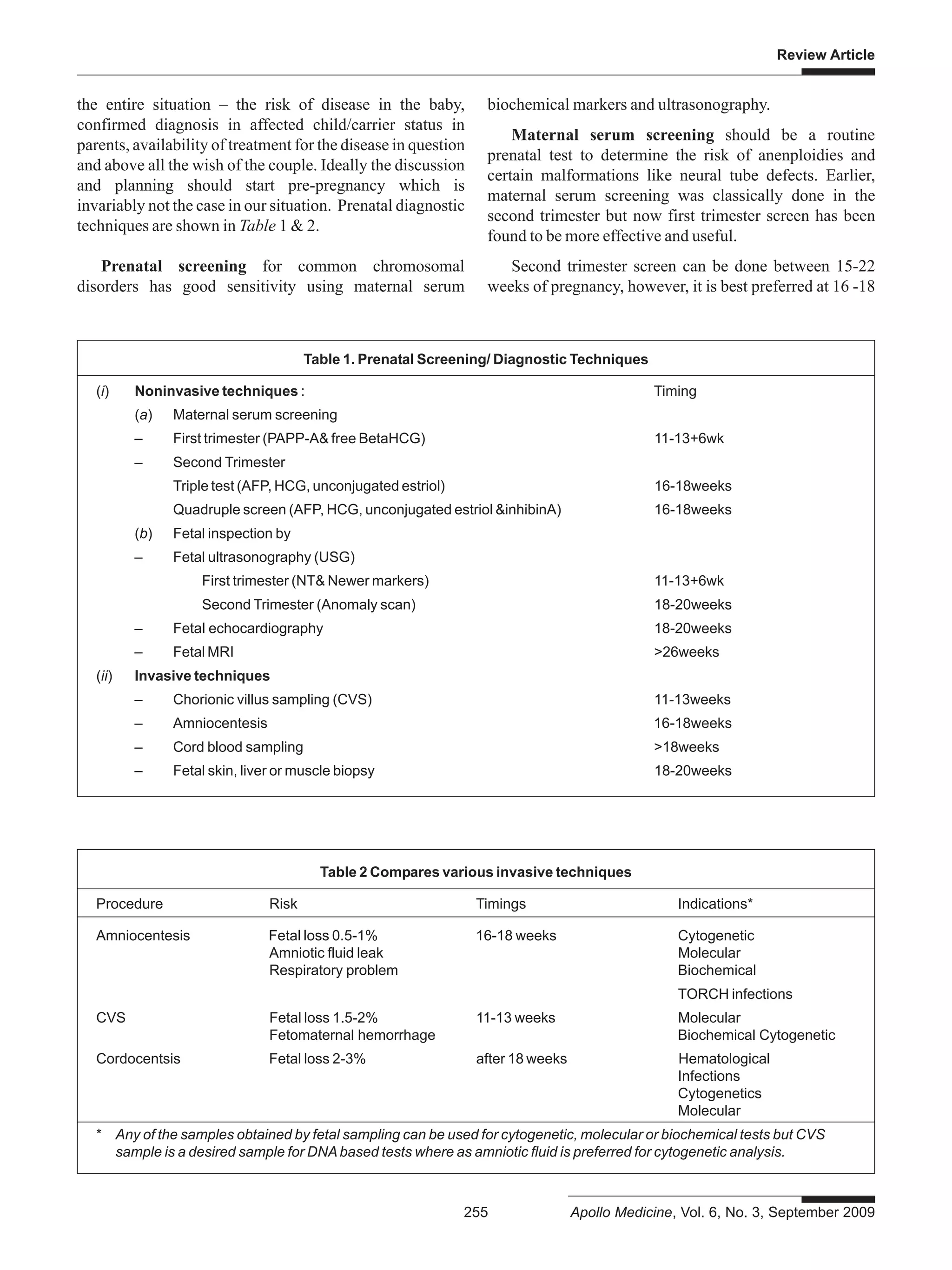 Essential Genetics for Obstetricians | PDF