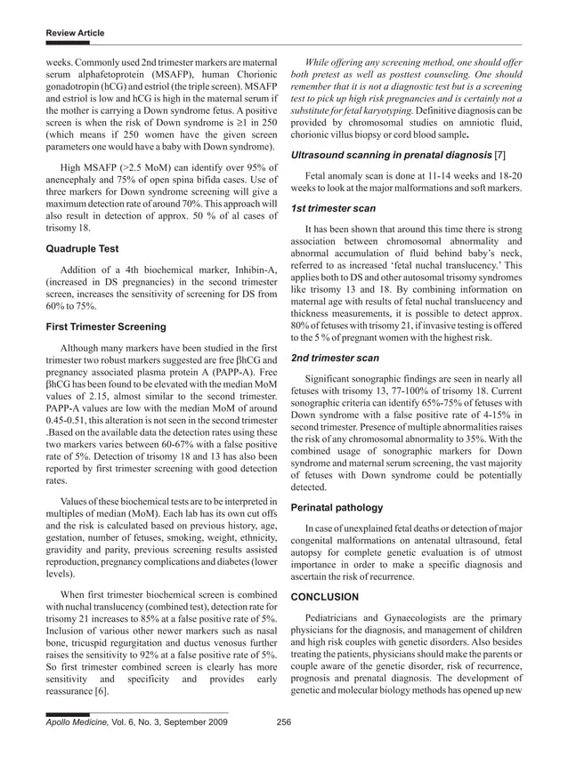 Essential Genetics for Obstetricians | PDF