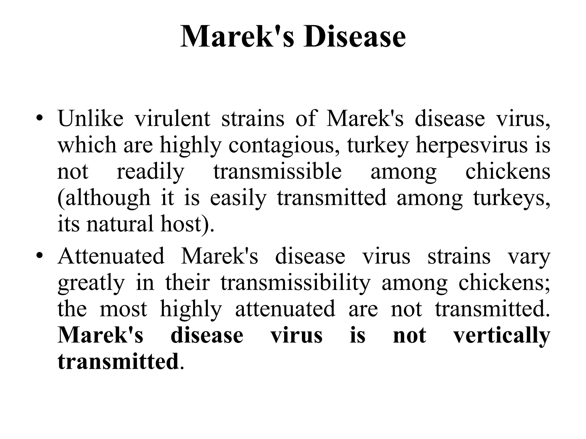 Final 1st Mareks Disease.pptx