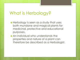 Final 1st year Herbology assignment (Keaton Harris: Ravenclaw) | PPT