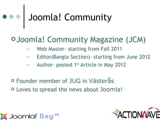 Joomla! 2,5 ACL- A use case | PPT