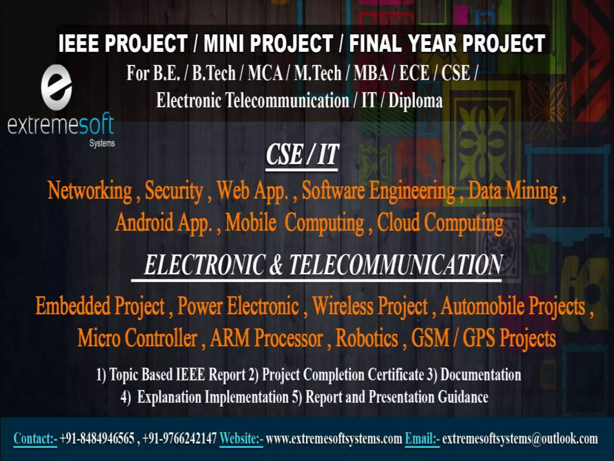 IEEE Projects | PPTX