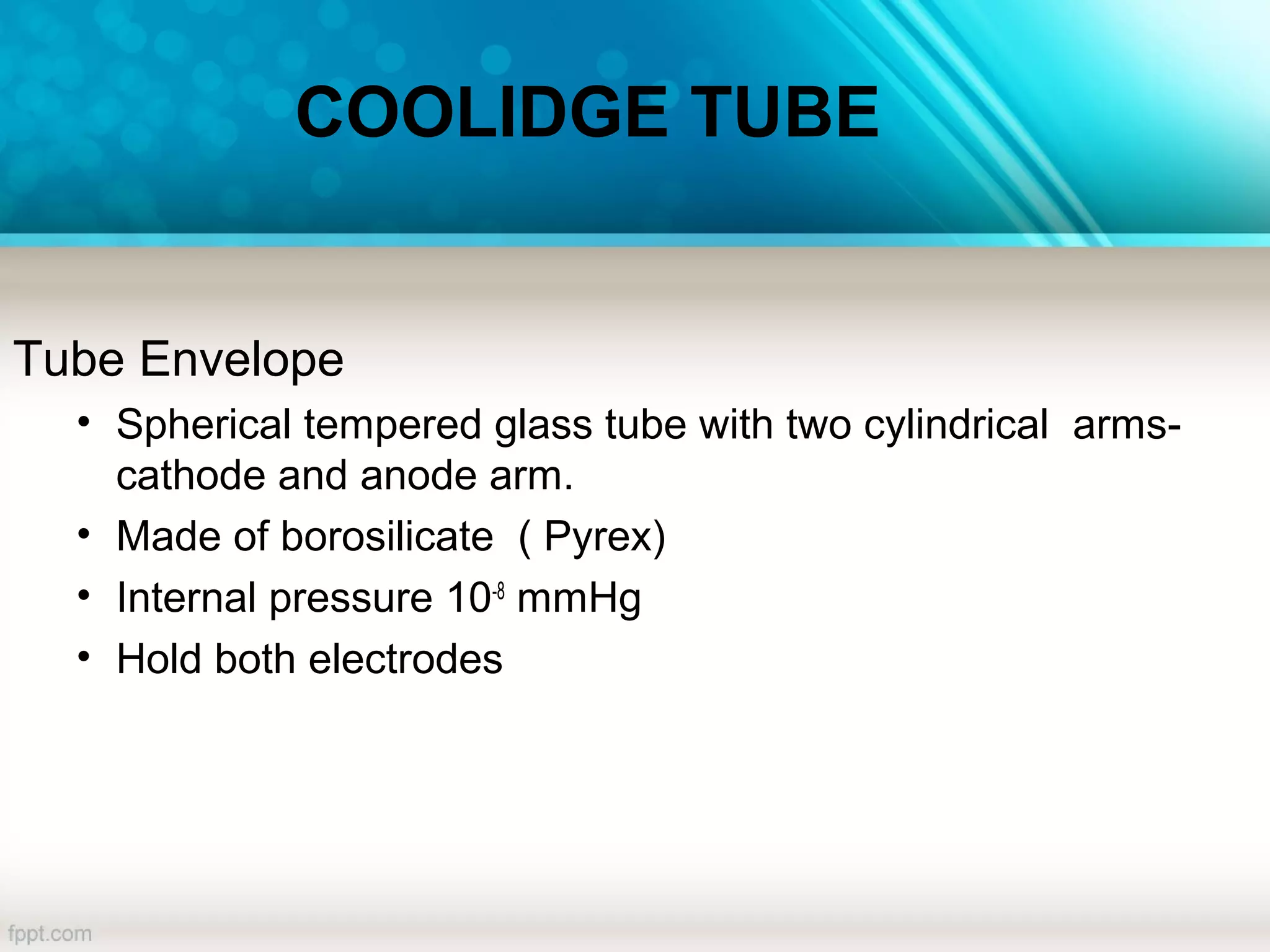 xray tubes | PPT