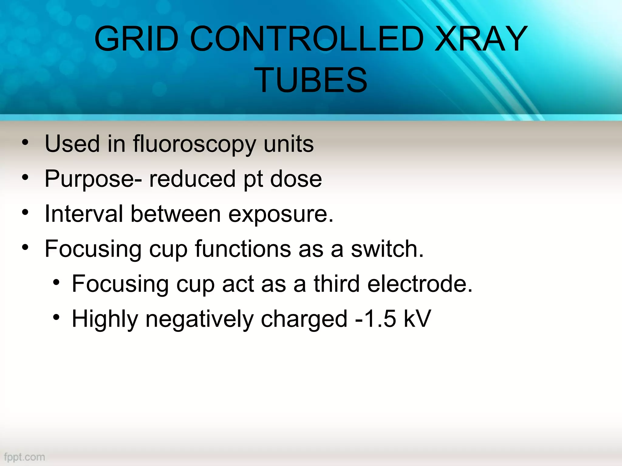 xray tubes | PPT