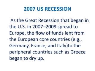 Greece Crisis & It's Impact On European Countries | PPTX