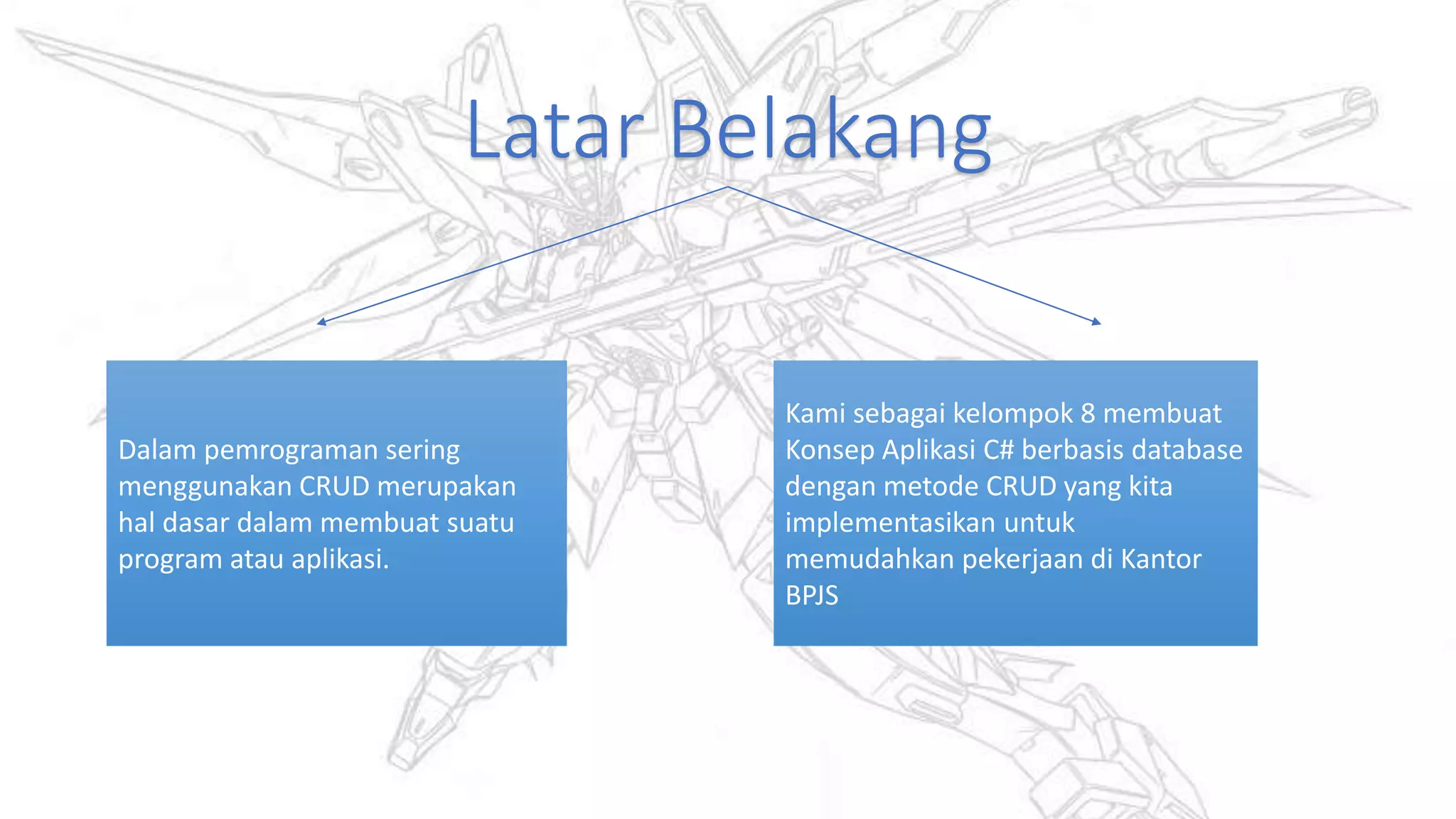PROGRAM APLIKASI DATABASE PENERIMAAN BPJS DENGAN METODE CRUD BERBASIS ...
