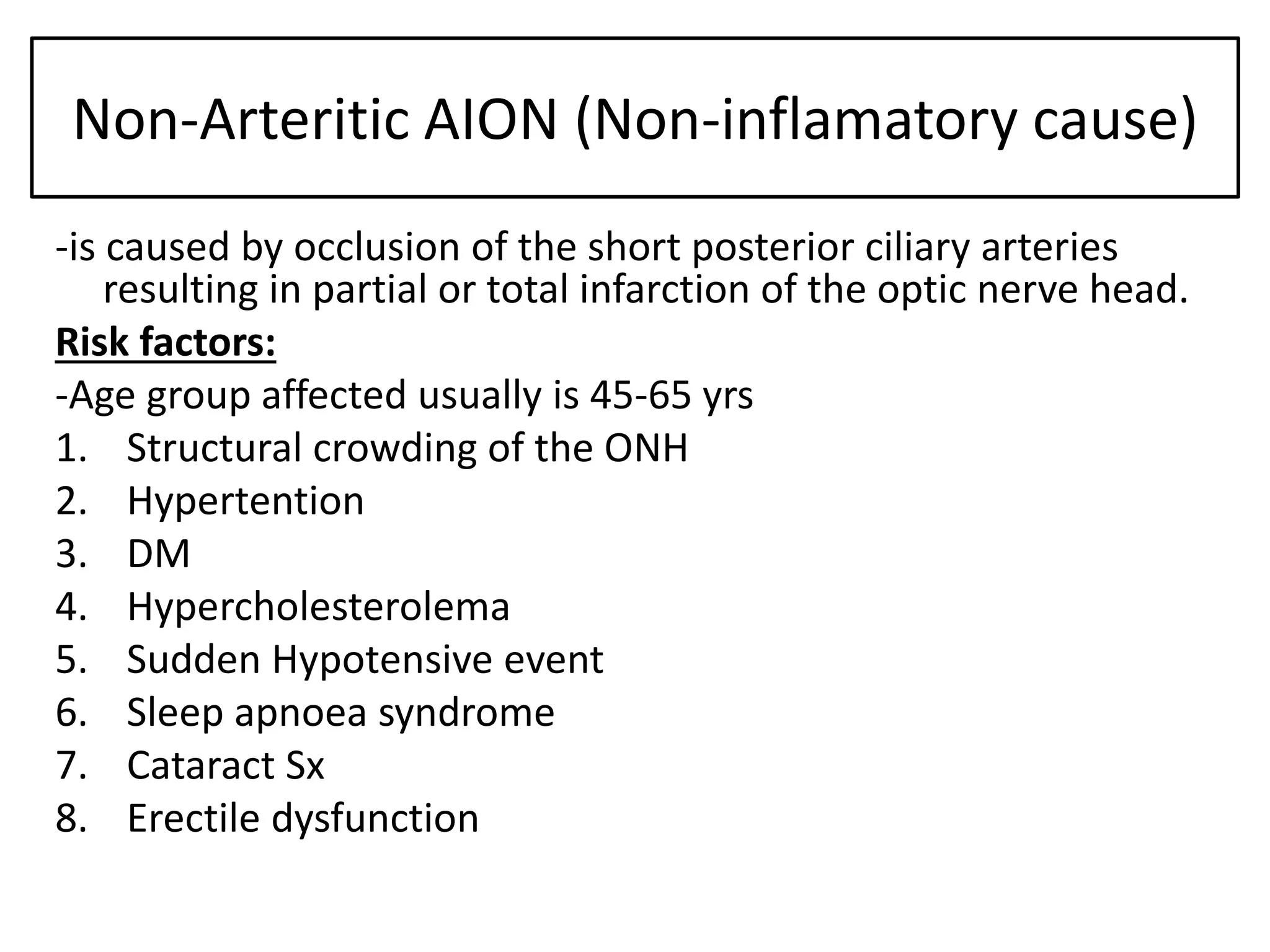 Common Neuro Ophthalmological Disorder | PPTX
